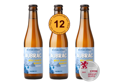 Pack 12 Bières Blanches 33cl